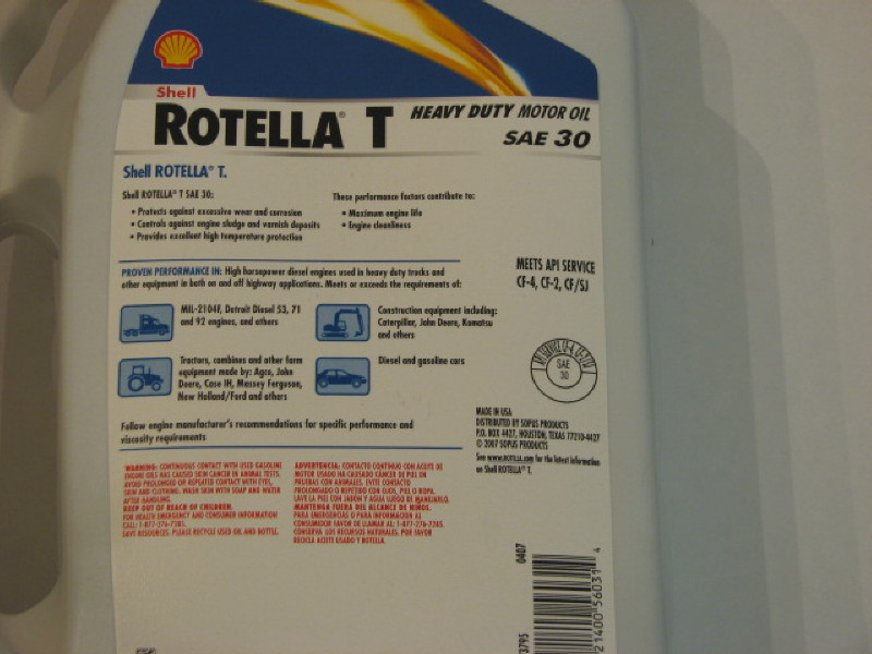 Rotella T oil - Page 2 - Technical IH Talk - Red Power Magazine Community
