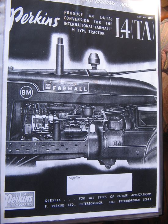 M Perkins conversion pictures - General Chat - Red Power Magazine Community