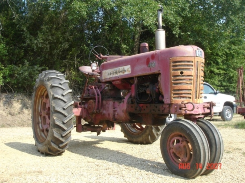 Bought a Farmall 450 yesterday - Technical IH Talk - Red Power Magazine ...