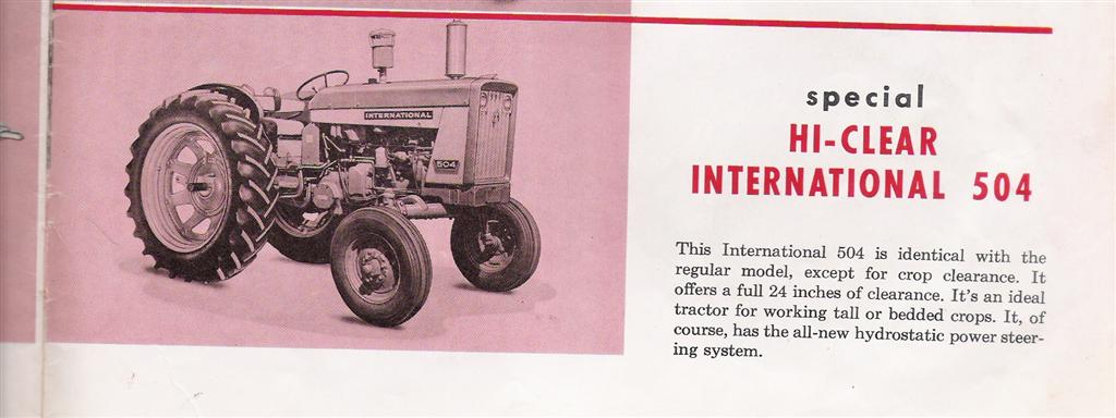 International 504 Hi-Utility - Technical IH Talk - Red Power Magazine ...