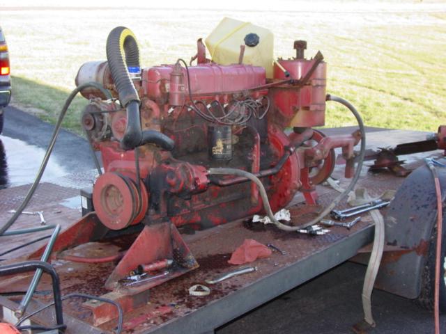 Restoring an 806, need C-301 engine or block... - IH Engines - Red ...