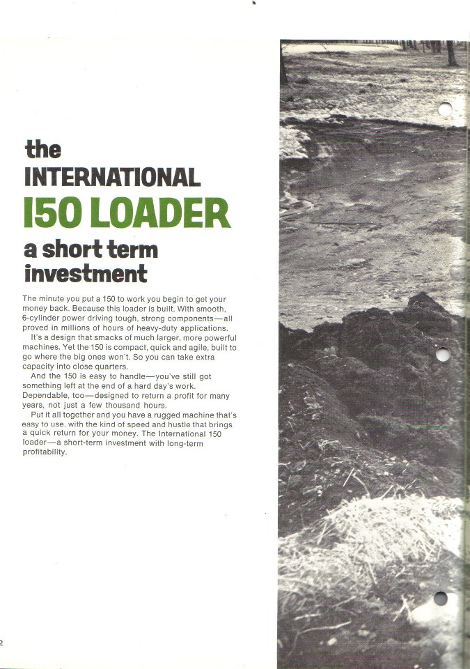 Drott 150K3 and BTD-8B - IH Construction Equipment - Red Power Magazine ...