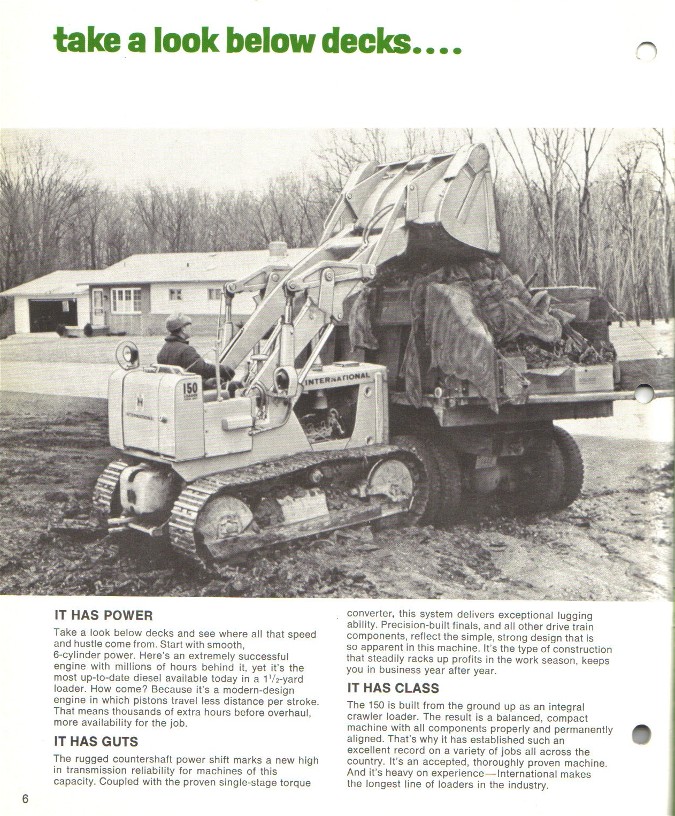 Drott 150K3 and BTD-8B - IH Construction Equipment - Red Power Magazine ...