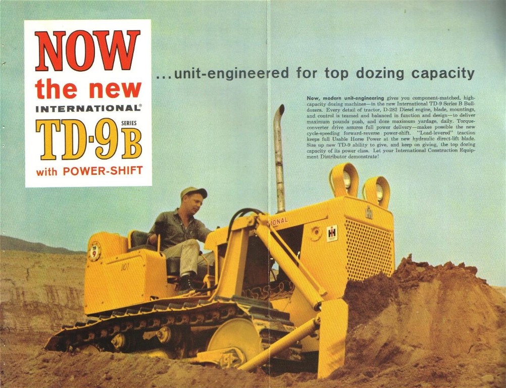 TD9B Powershift - IH Construction Equipment - Red Power Magazine Community