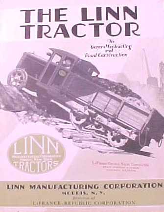 LINN TRACTOR PREDECESSOR - IH Construction Equipment - Red Power ...