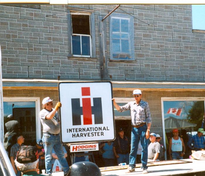 Check out what this old IH sign sold for on Ebay - General Chat - Red ...