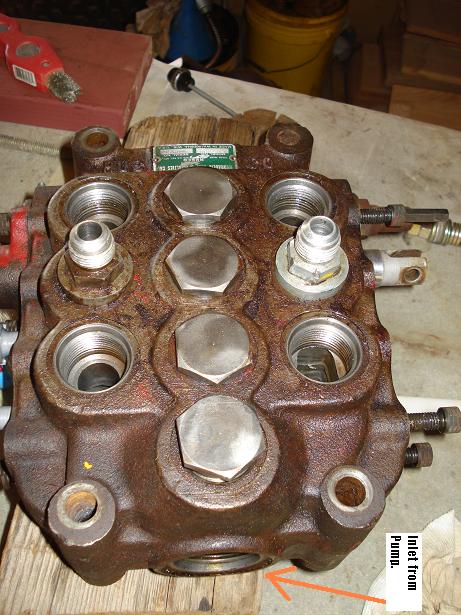 3 Spool Hyd Valve from Loader - IH Construction Equipment - Red Power ...